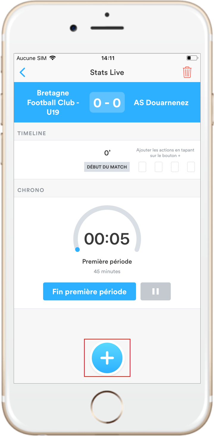 Suivre le match et saisir les stats en direct (Live Stats) -📱 – SportEasy